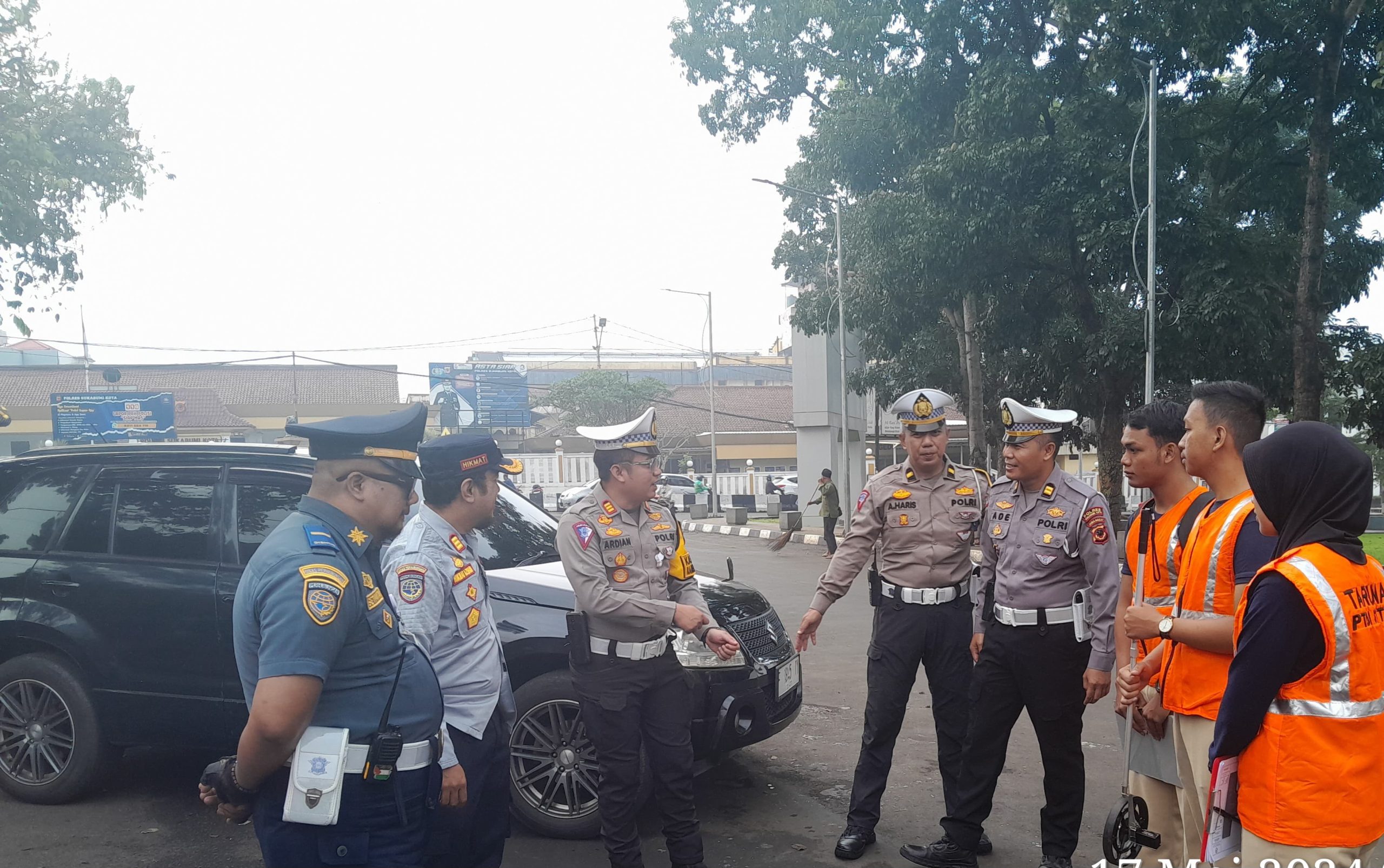 Dishub Kota Sukabumi Benahi Jalan Alun-alun Utara | Sukabumizone